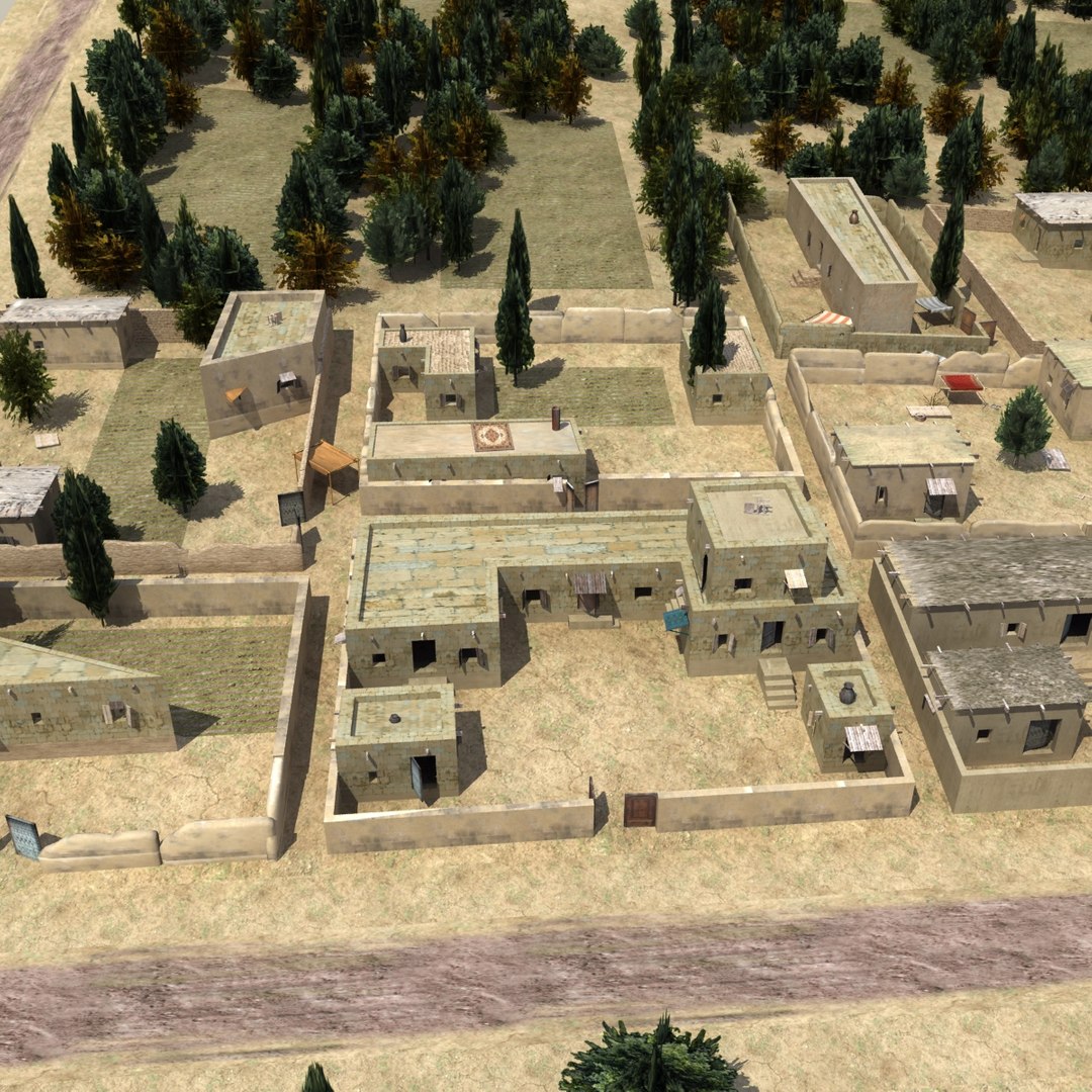 Afghan Farmland Farms 3d 3ds