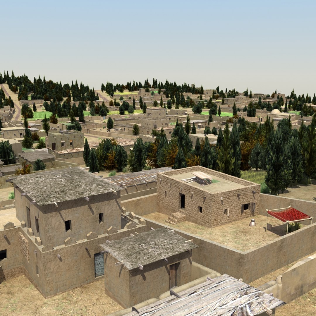 Afghan Farmland Farms 3d 3ds