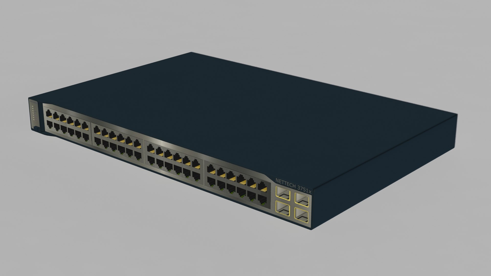 3d Model Network Switch