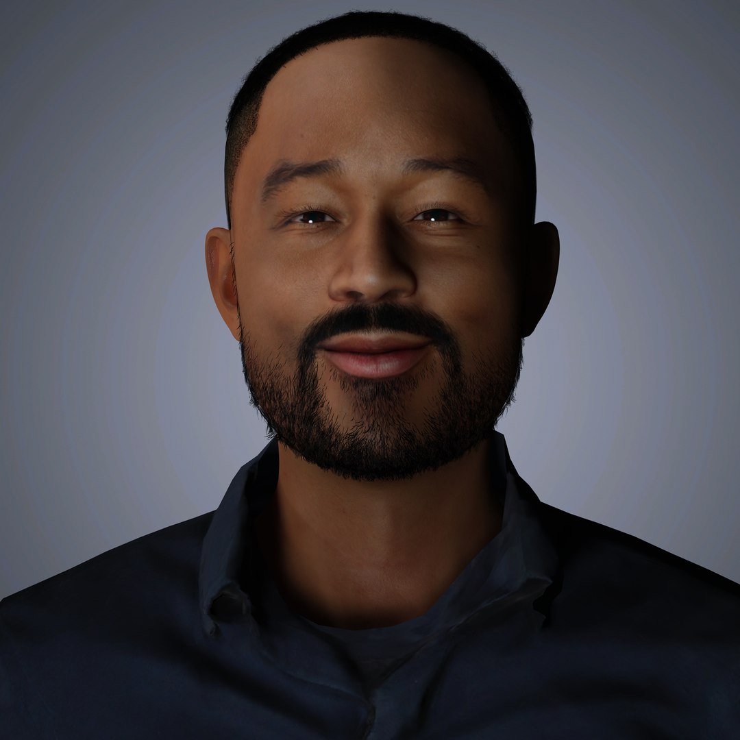 John Legend Character 3D Model - TurboSquid 2322607