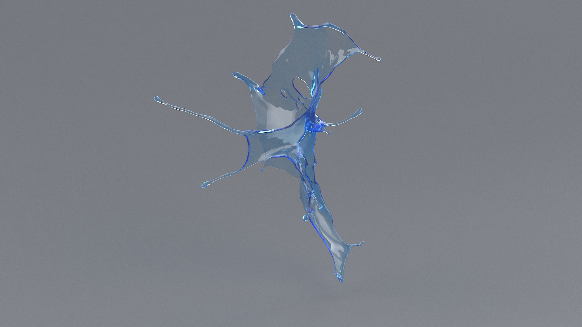 Splash Flat 08 3D Model - TurboSquid 1718113