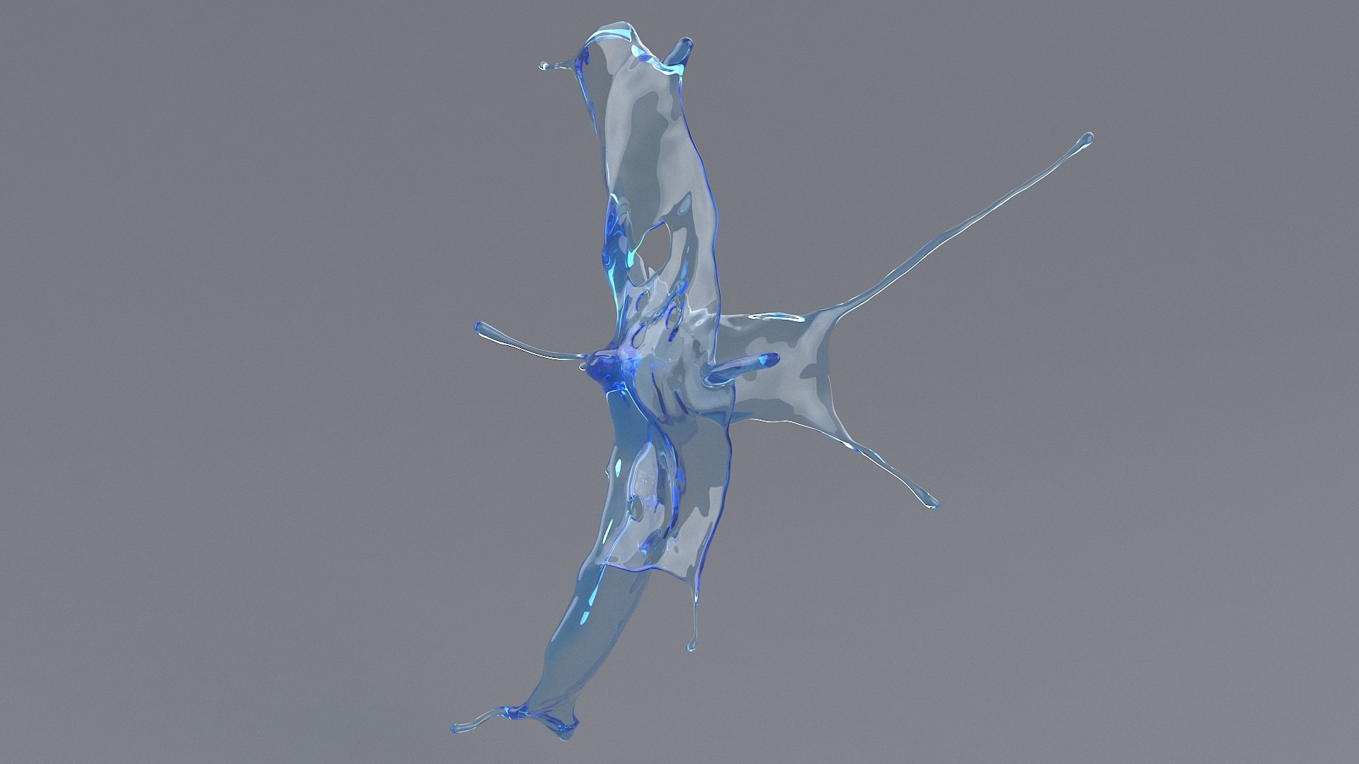 Splash Flat 08 3D Model - TurboSquid 1718113