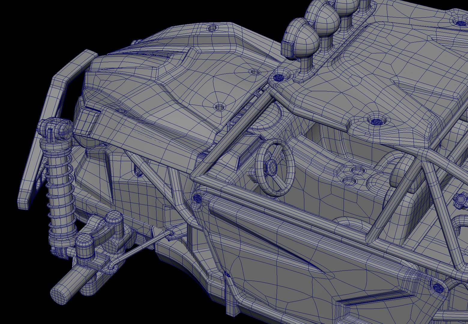 Remote Control Car Buggy - Clean Topo UVS 3D - TurboSquid 2187948