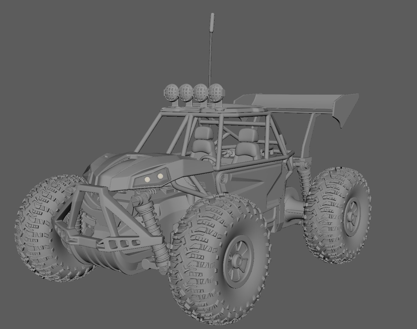 Remote Control Car Buggy - Clean Topo UVS 3D - TurboSquid 2187948
