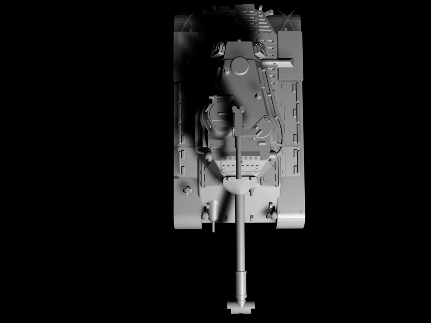 M47 Tank Model - TurboSquid 1251644