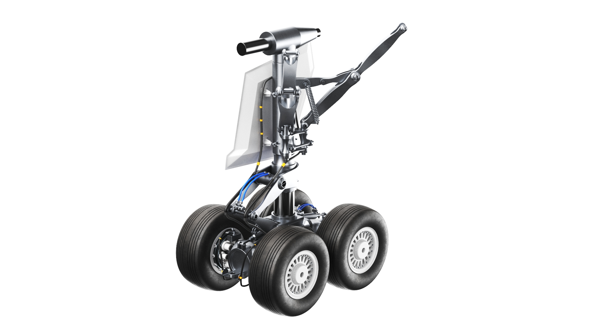 Detailed Rare Aircraft Landing Gears 3D Model - TurboSquid 2428202