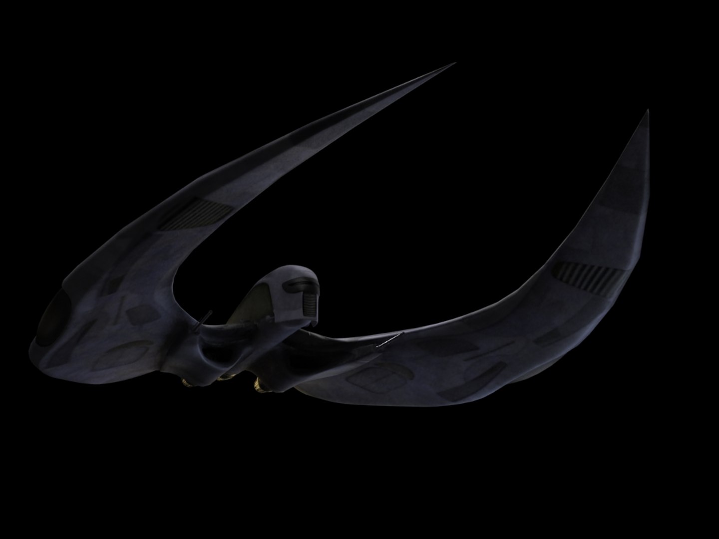 3ds Max Cylon Fighter