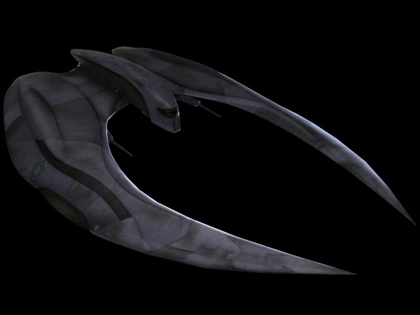 3ds max cylon fighter