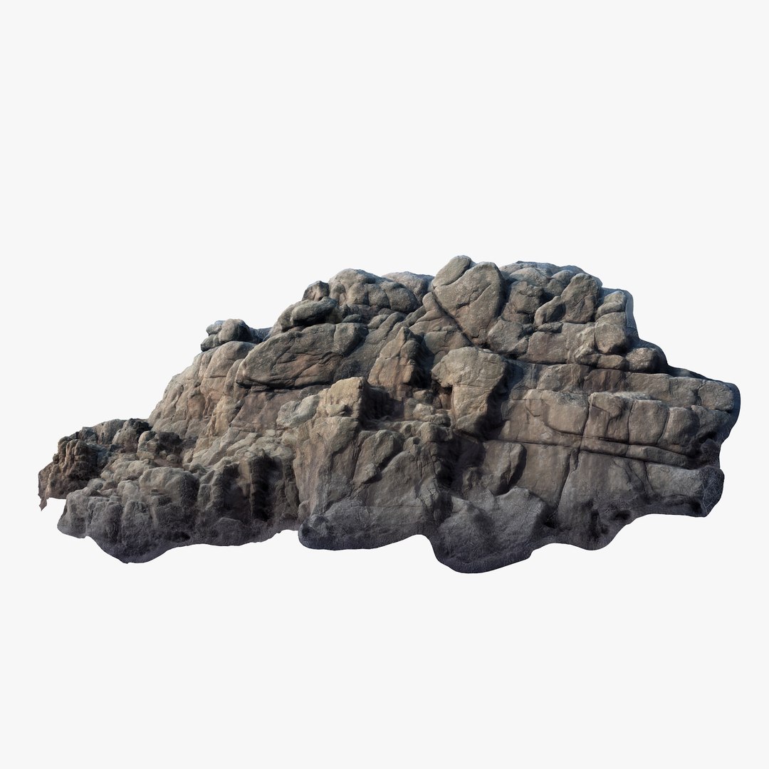 Stone Mount Model - TurboSquid 1230701