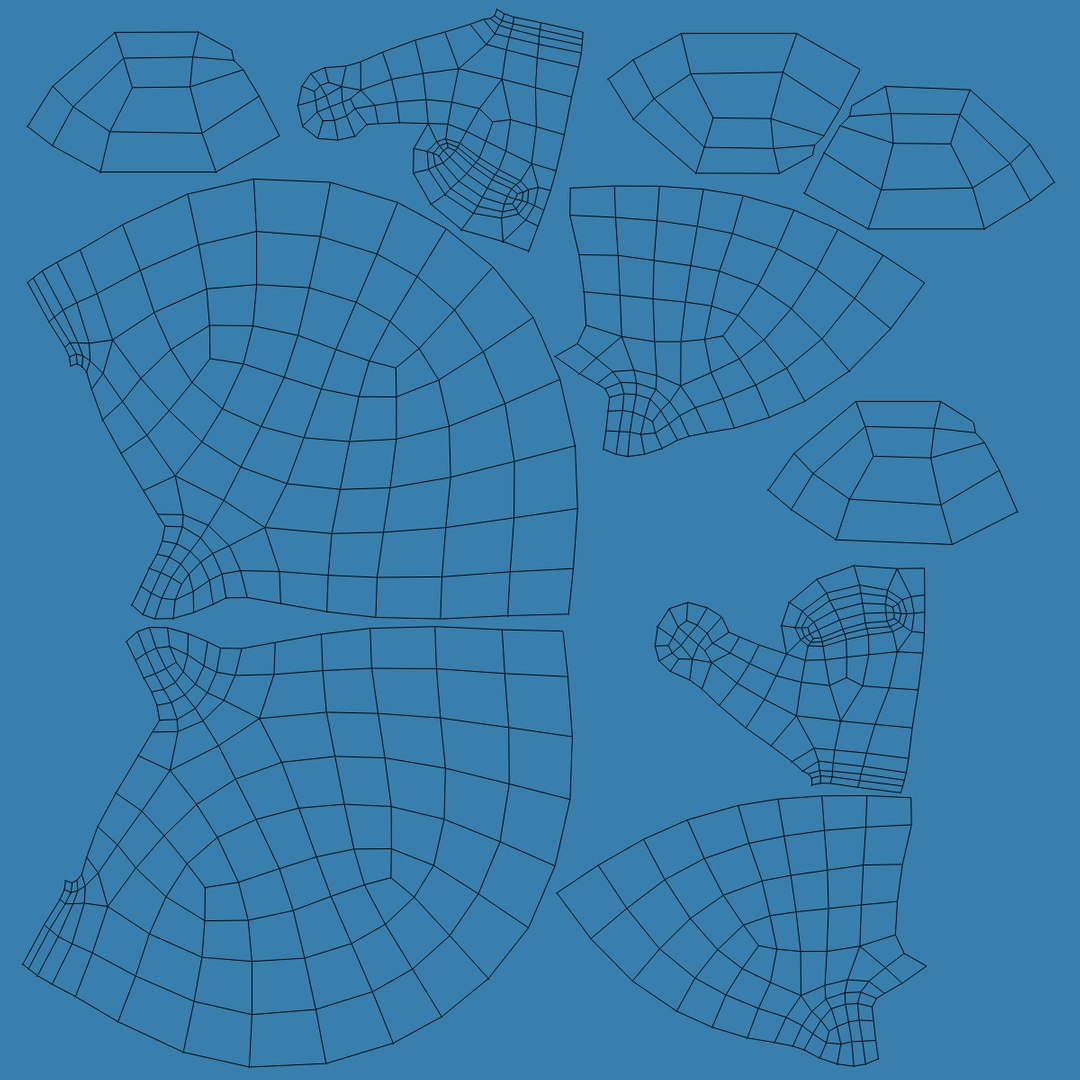 3D Fufu Rigged Cartoon Character Model - TurboSquid 2118095