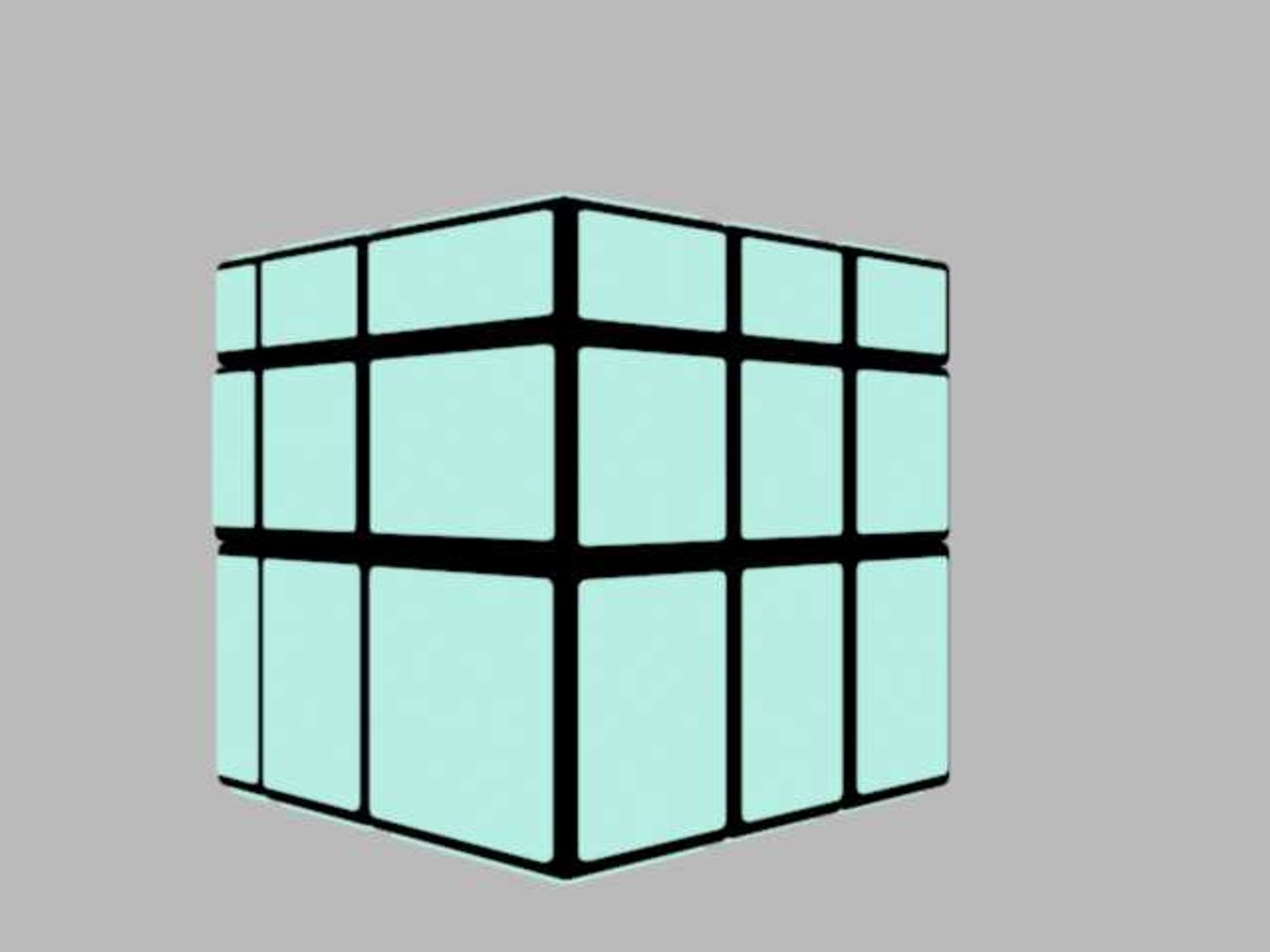 3D Mirror Cube - TurboSquid 1297961