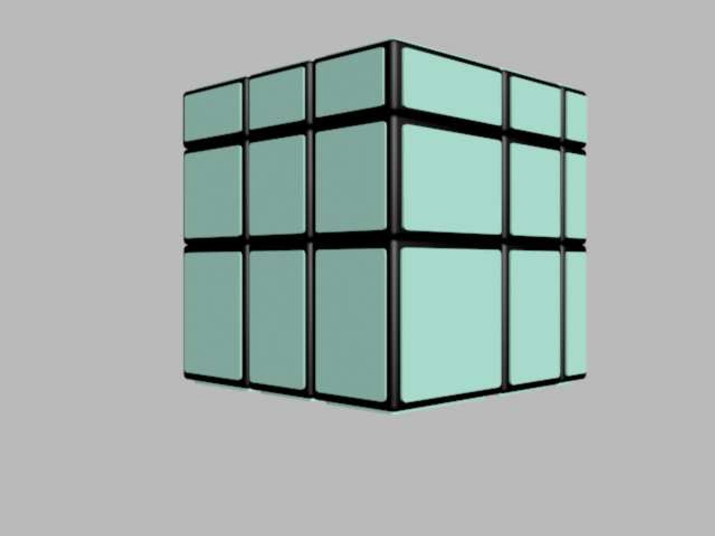 3D Mirror Cube - TurboSquid 1297961