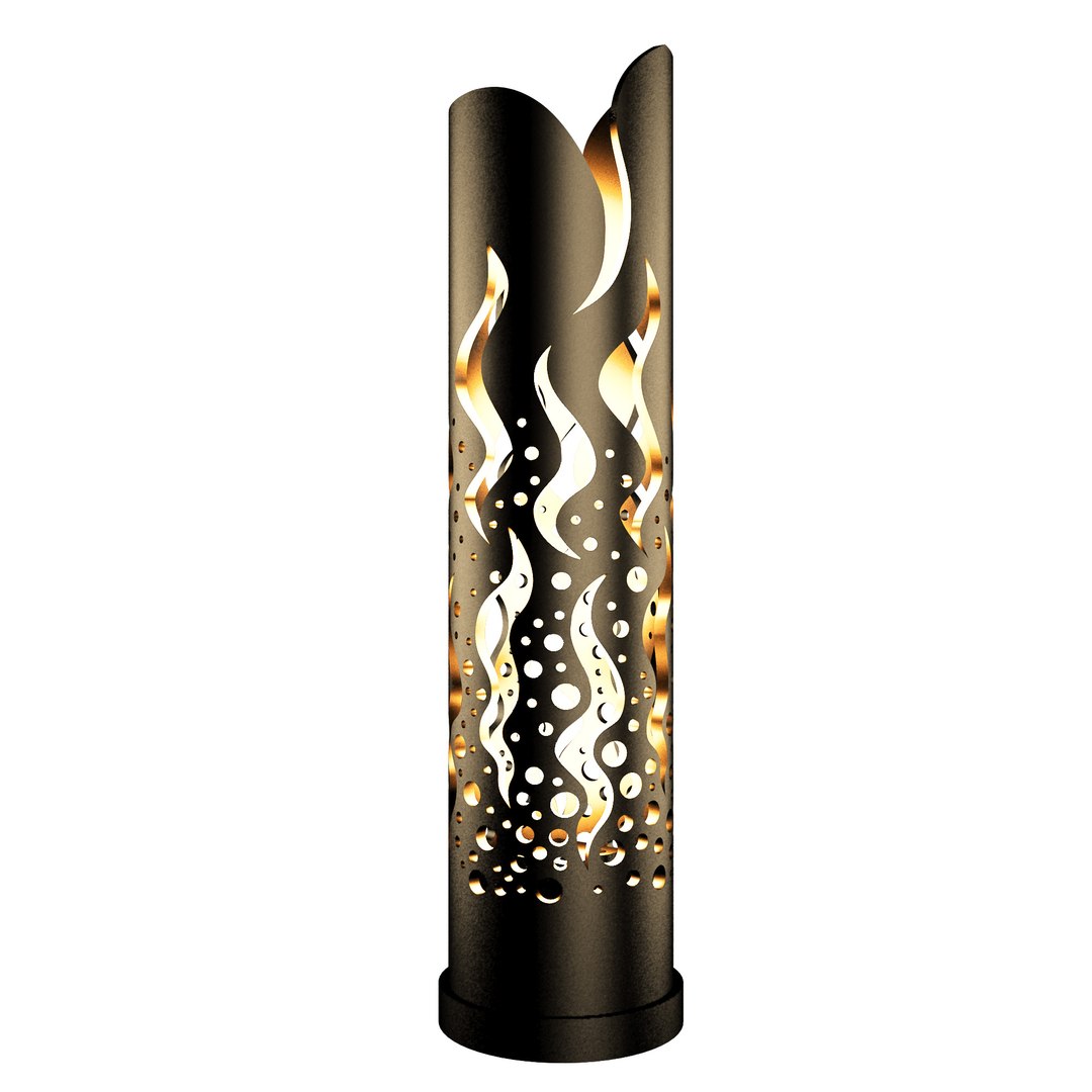 Night Lamp Cylindrical 3D Model - TurboSquid 1404296