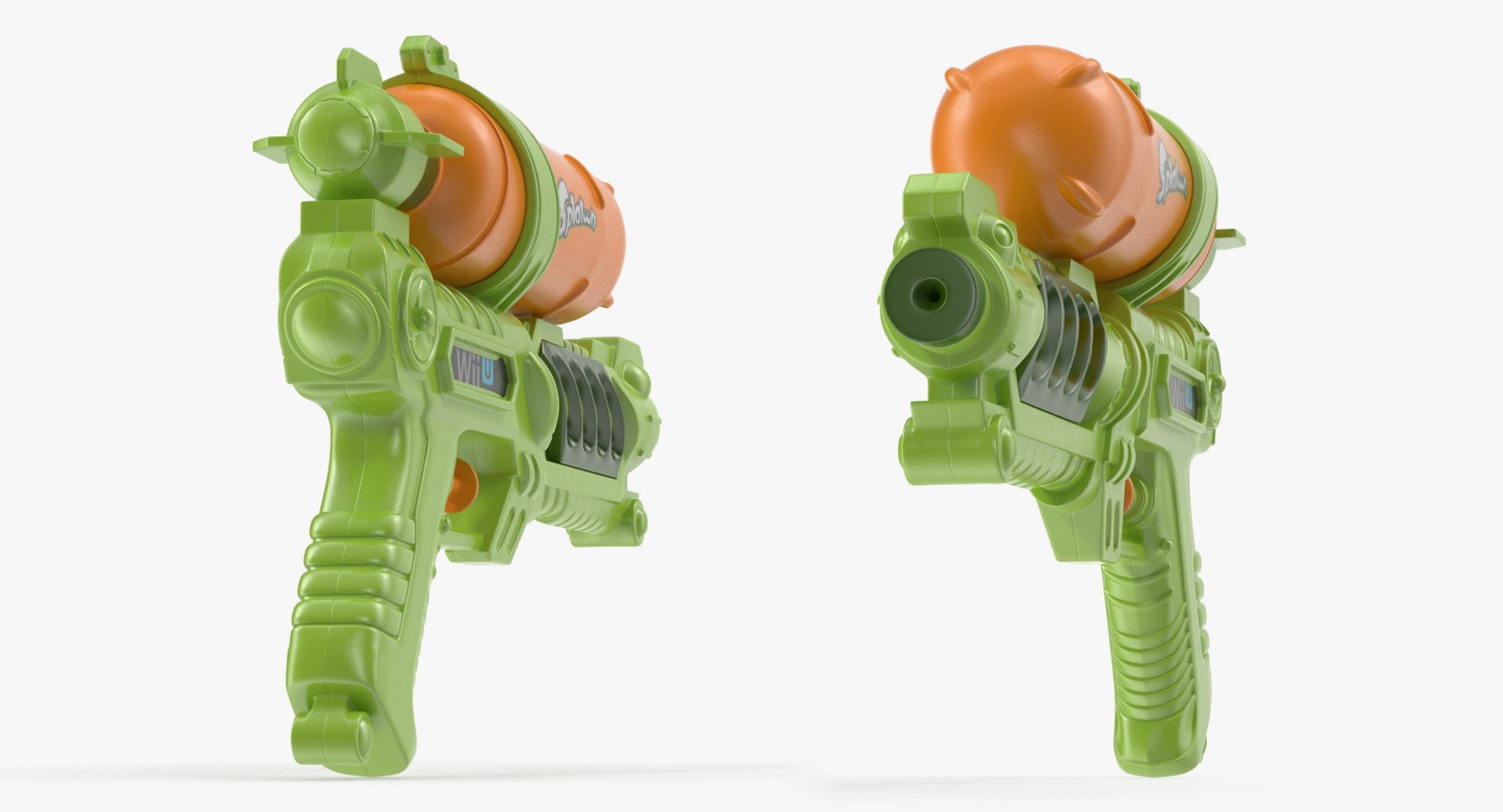 Splatoon Water Gun 3D Model - TurboSquid 1304808