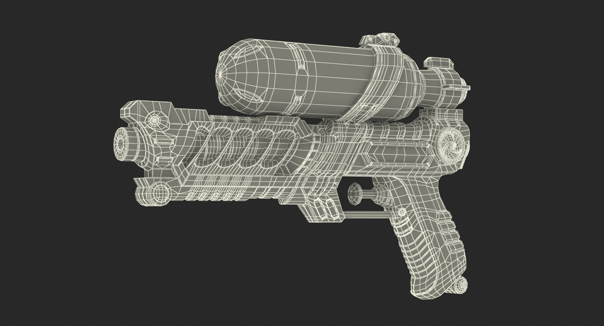 Splatoon Water Gun 3D Model - TurboSquid 1304808