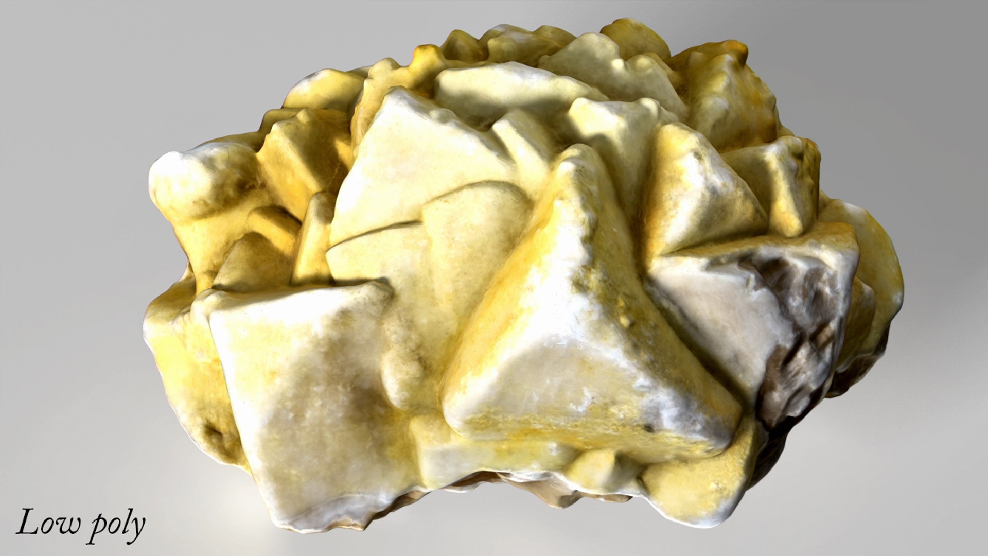 Salt Crystal 3d Model