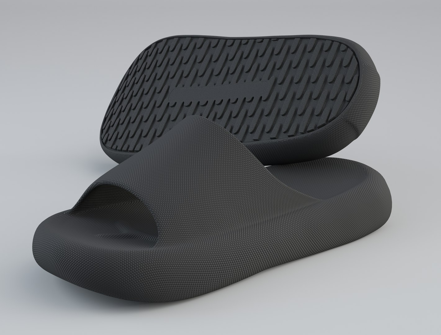 Pillow Slide Slippers 3D Model - TurboSquid 2134346