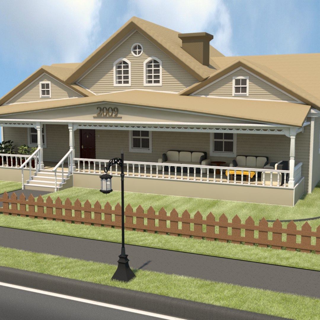 3d Model Cottage House