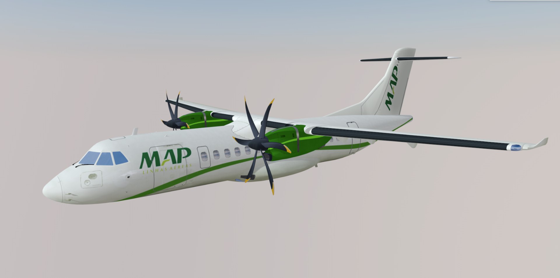 Atr 42 3d C4d