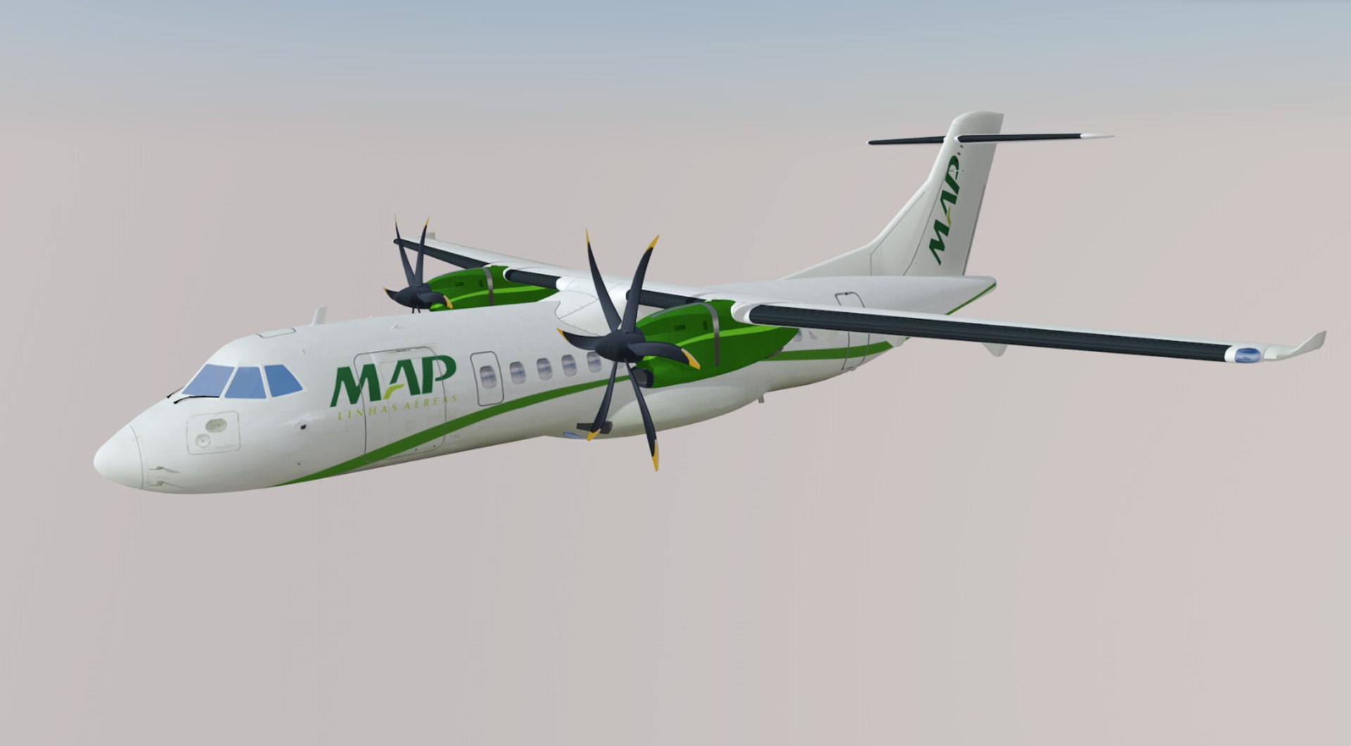 Atr 42 3d C4d