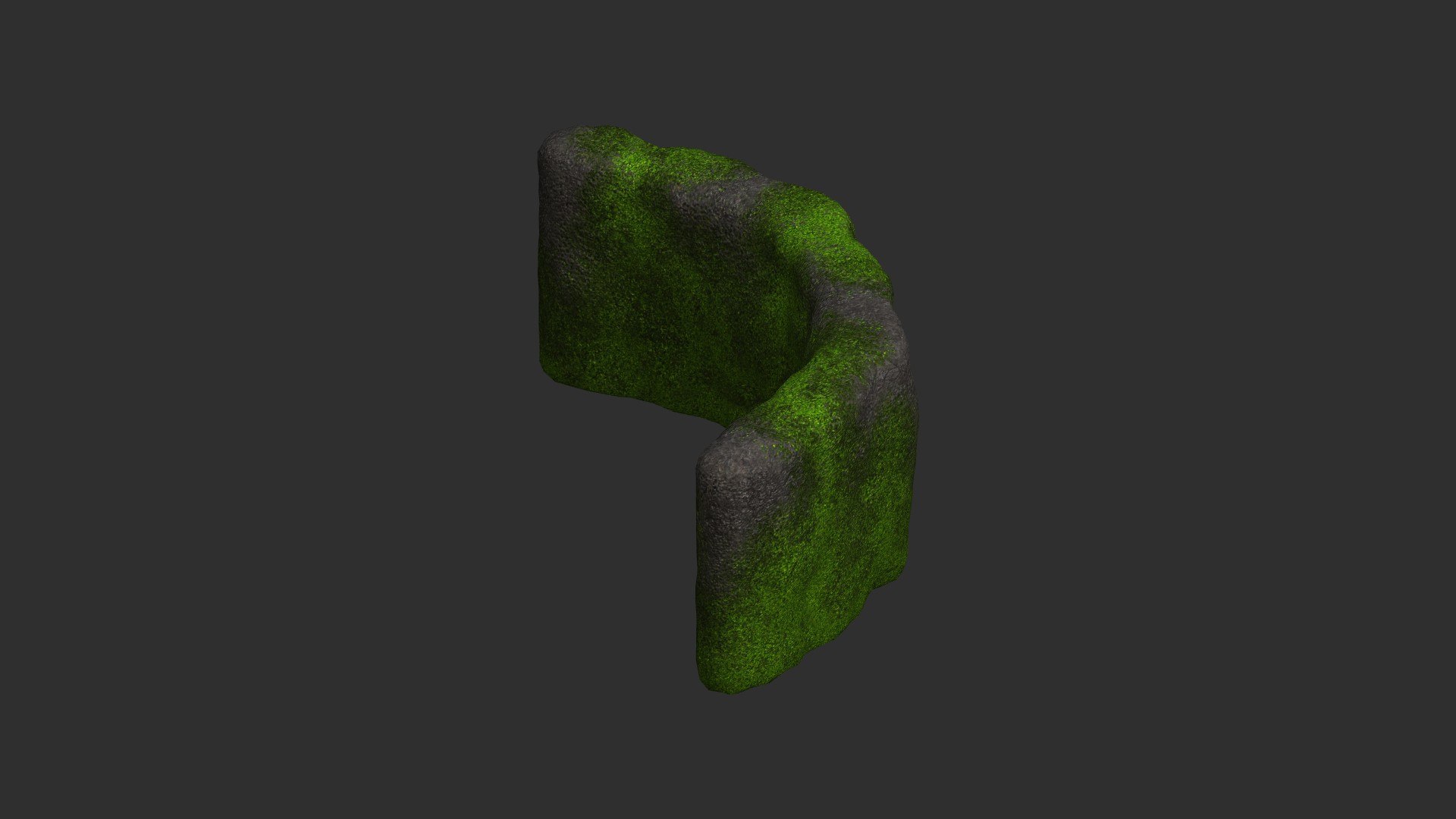 Cave Walls 2 - Moss 2 3D Model - TurboSquid 2081629