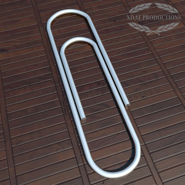 Free Paper Clip 3D Models for Download | TurboSquid