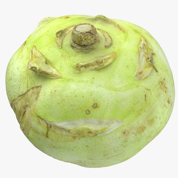 Kohlrabi german turnip 01 3D model - TurboSquid 1567915