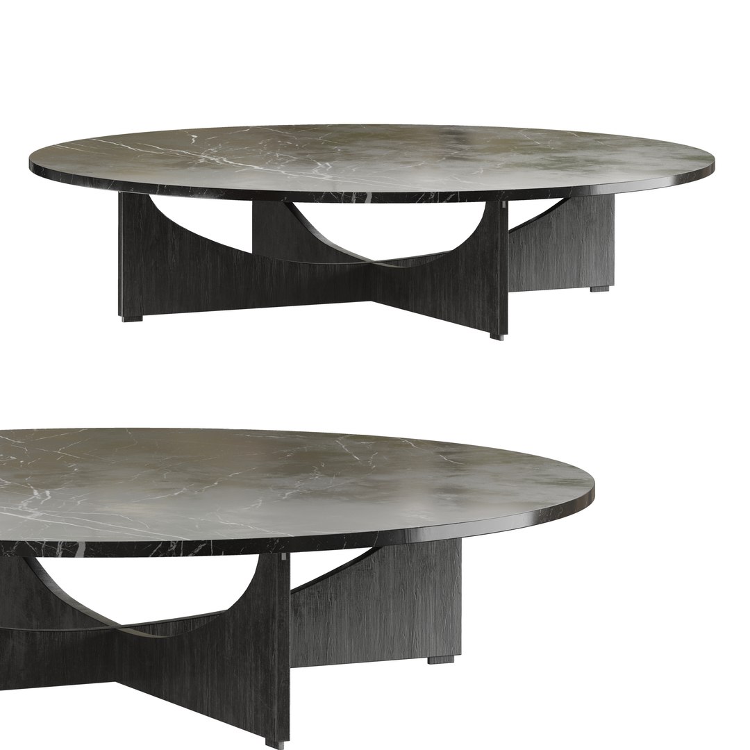 LIDO Coffee table by minotti model - TurboSquid 2015425