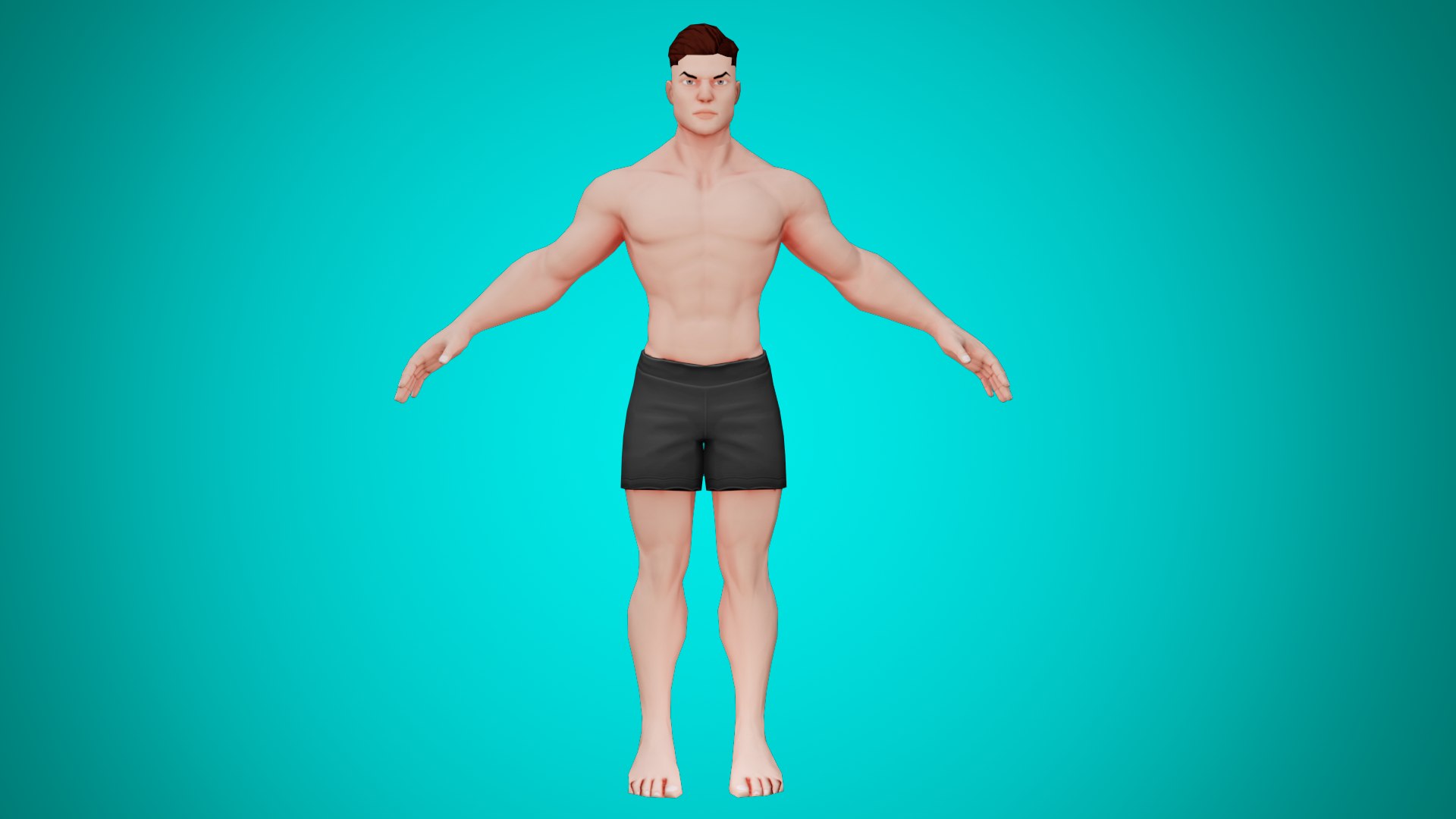 3D Jake: Base Mesh Character Game-ready - TurboSquid 1735127