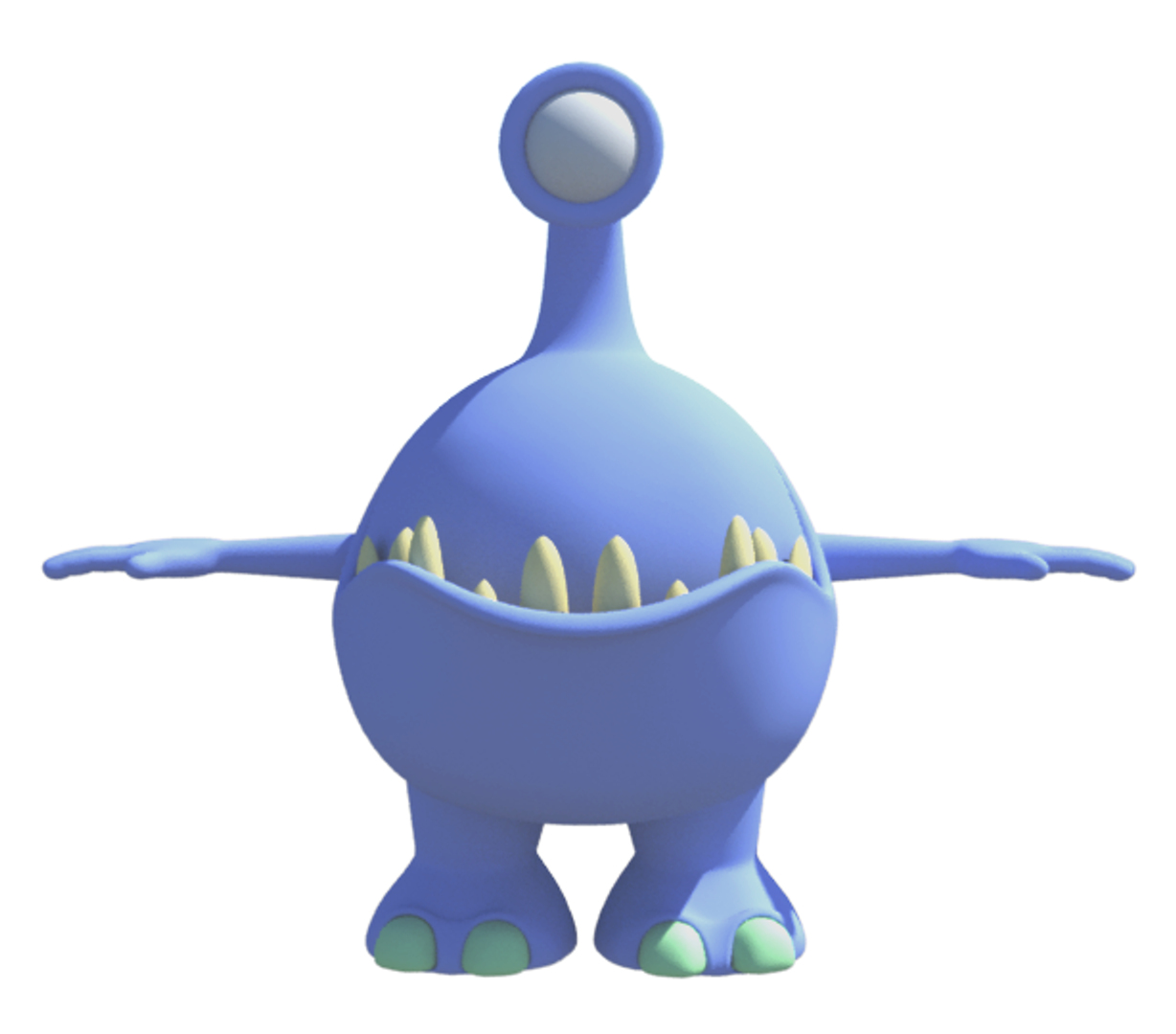 Monster animation 3D model - TurboSquid 1335396