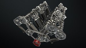 Animated Engine 3D Models for Download | TurboSquid