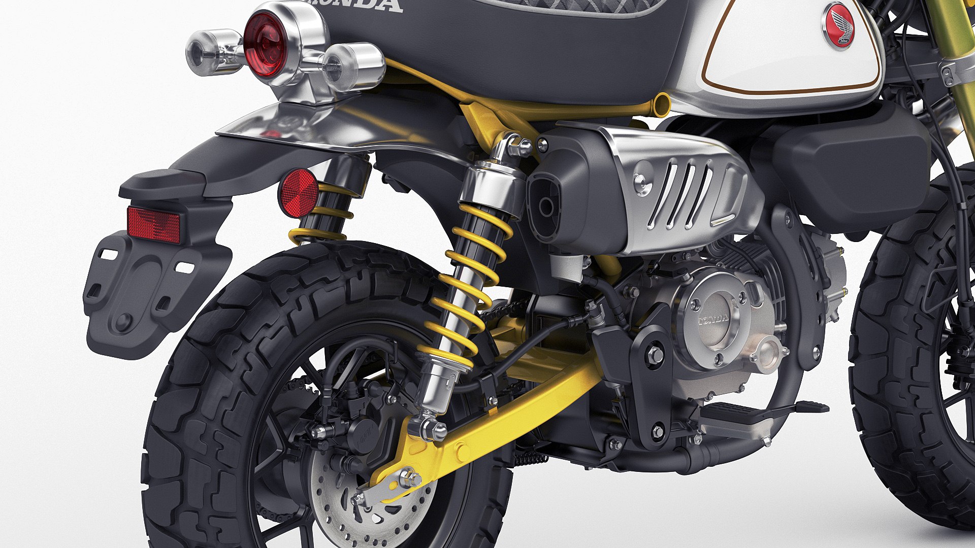 3D Model Honda Monkey 125 2023 - TurboSquid 2013722