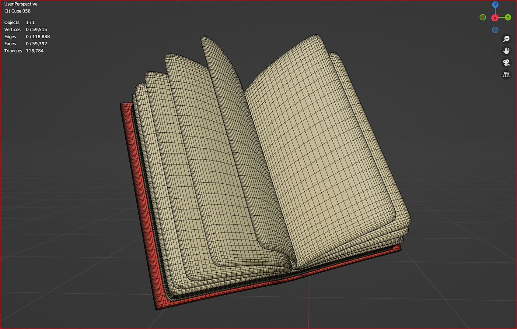 Book icon 3D - TurboSquid 2074883