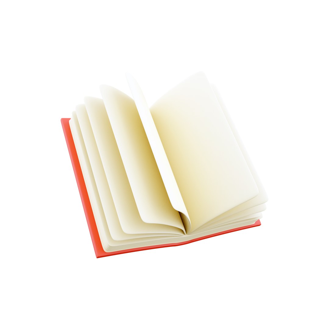 Book icon 3D - TurboSquid 2074883