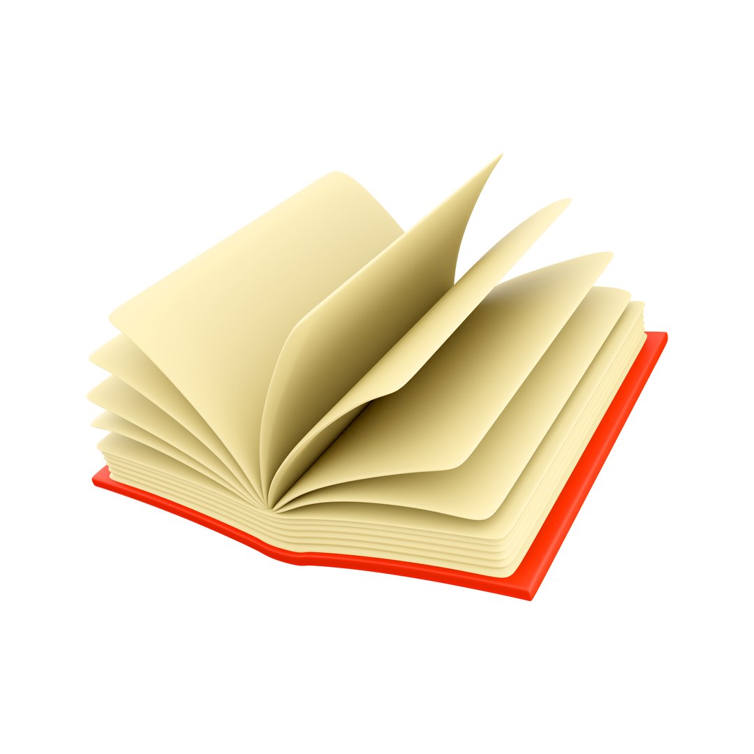 Book icon 3D - TurboSquid 2074883