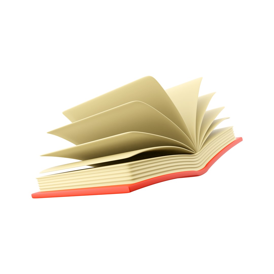 Book icon 3D - TurboSquid 2074883
