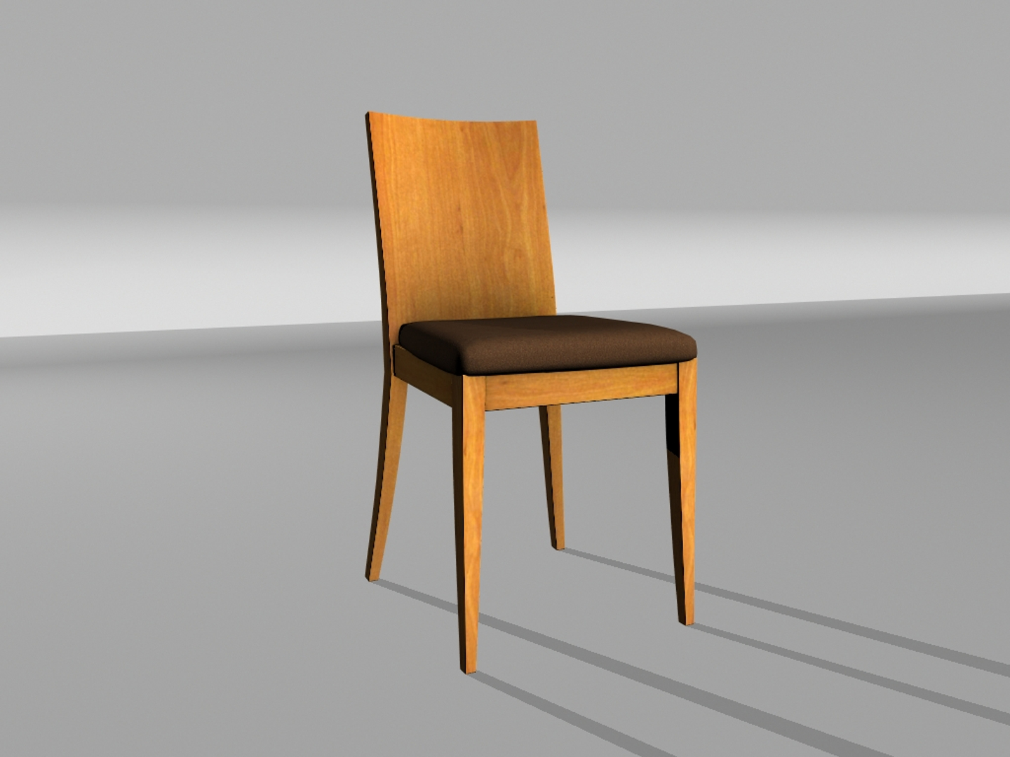 3D wood chair - TurboSquid 1231937