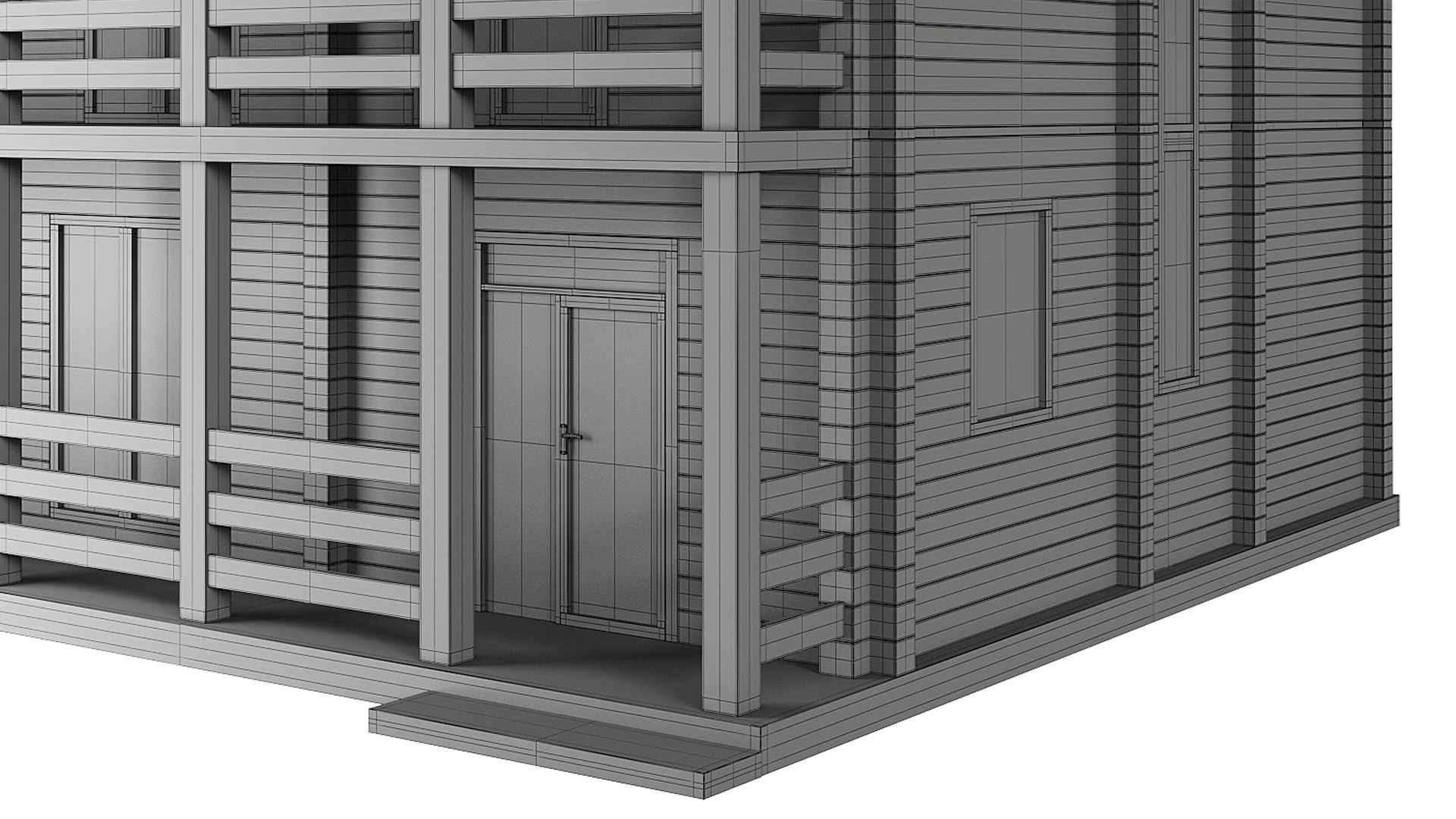 3D Model Home Design 2 For Exterior - TurboSquid 2395840