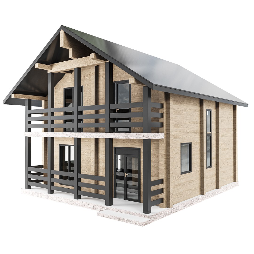 3D Model Home Design 2 For Exterior - TurboSquid 2395840