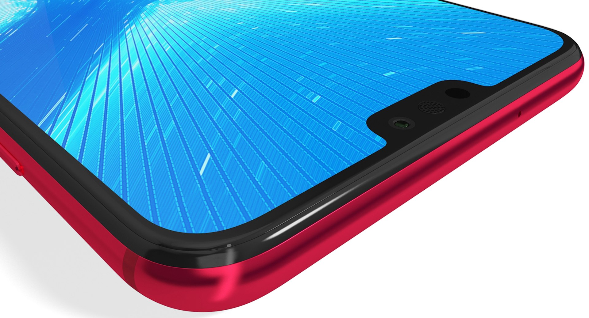 3D Realistic Honor 8x Red - TurboSquid 1346824