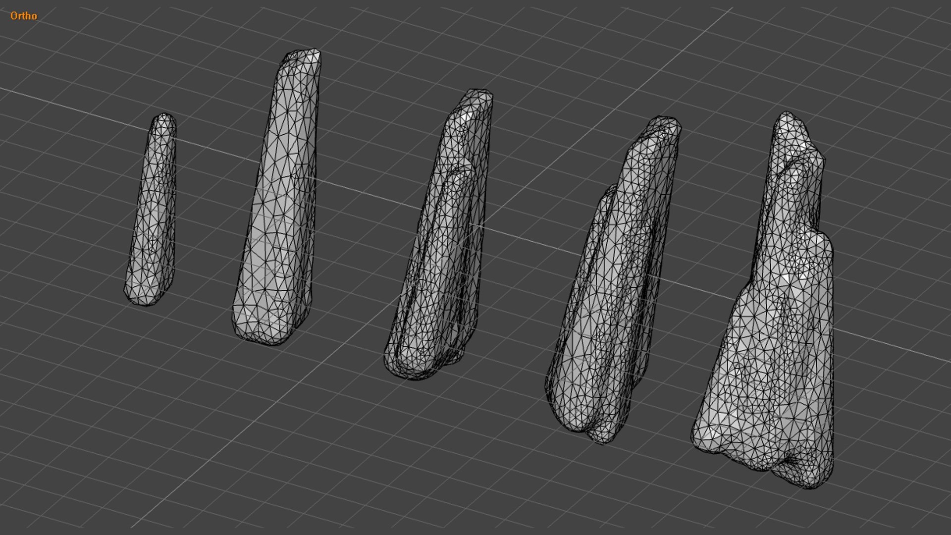 3D Rock Spires - Moss 1 - TurboSquid 2058060