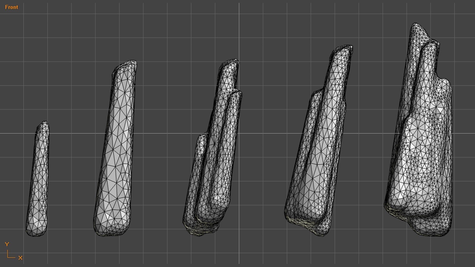 3D Rock Spires - Moss 1 - TurboSquid 2058060