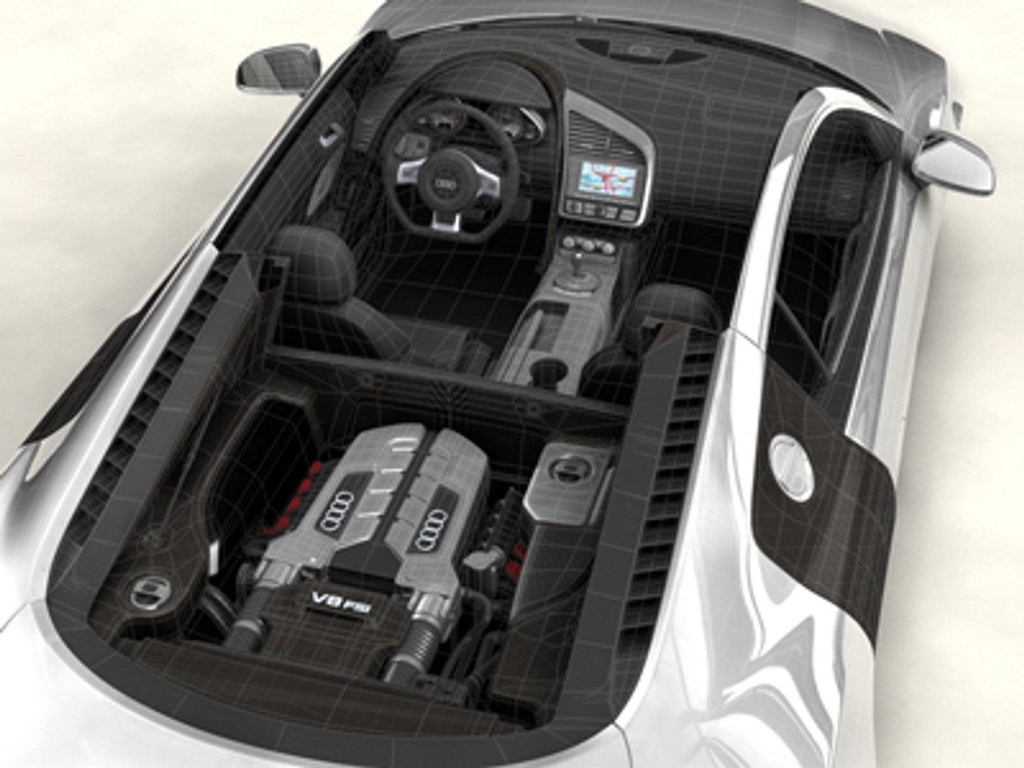 Car Interior 3d Model