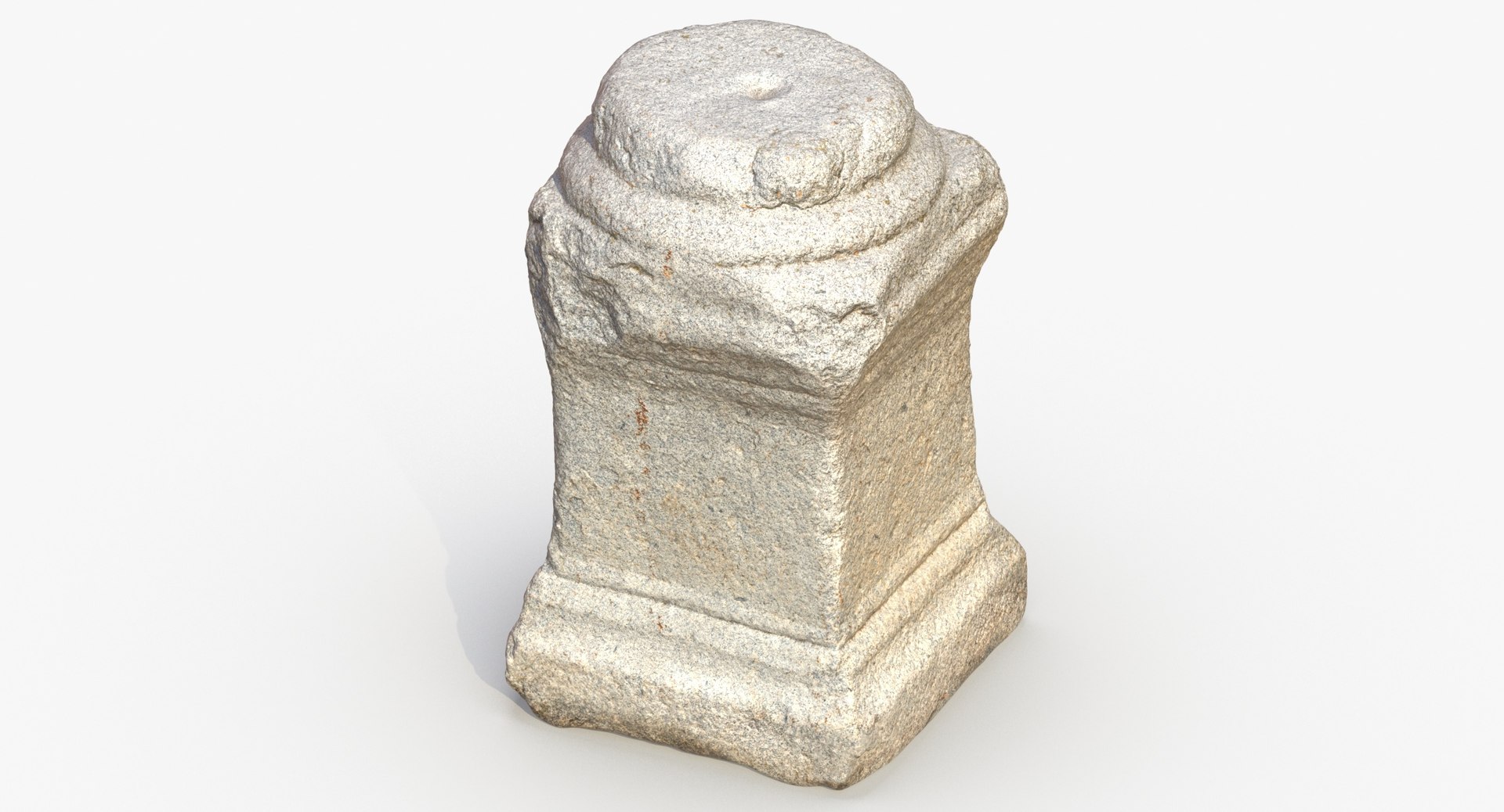 Medieval Stone Column Piece 3D Model - TurboSquid 1519262