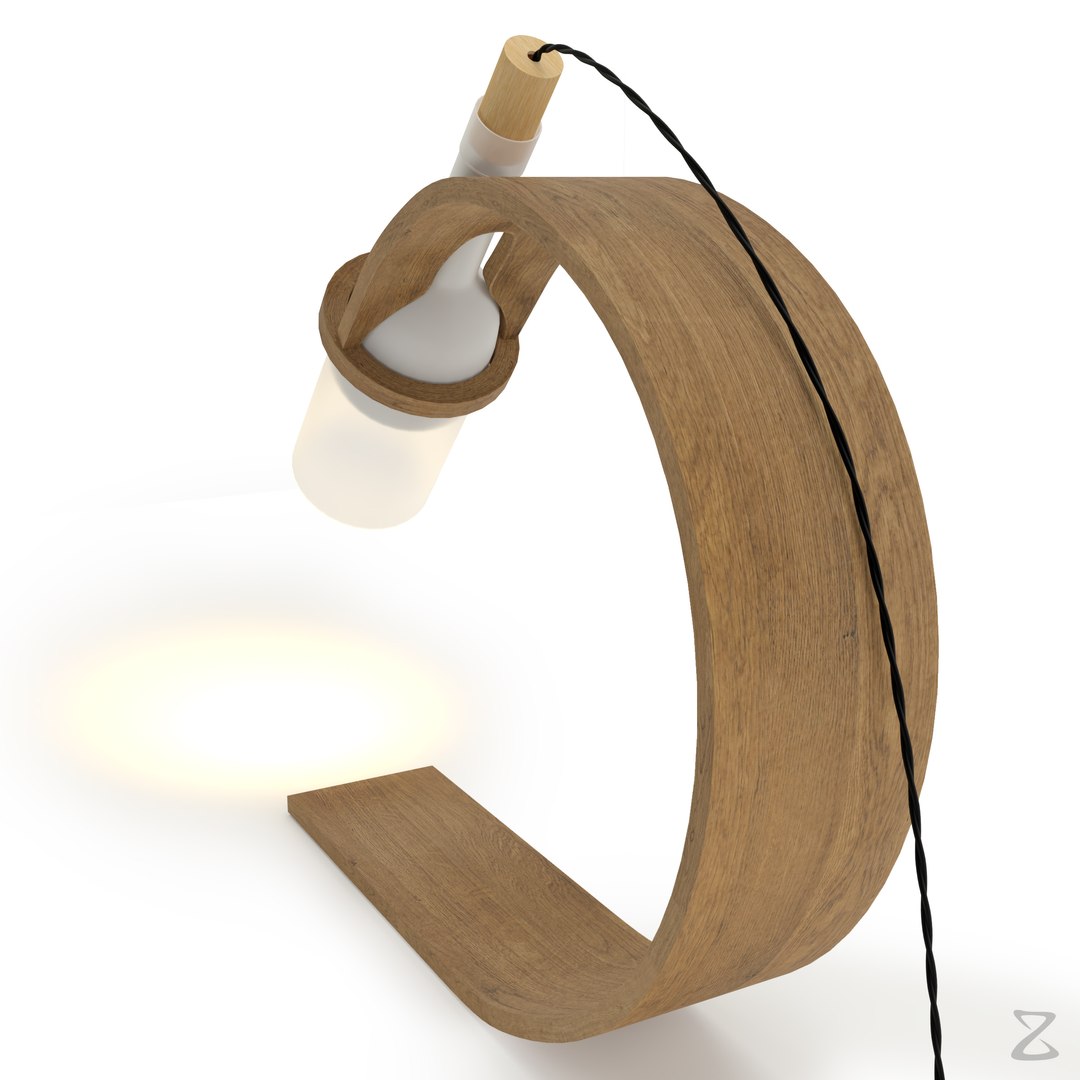 3D Light Table Lamp 3 - TurboSquid 1217263