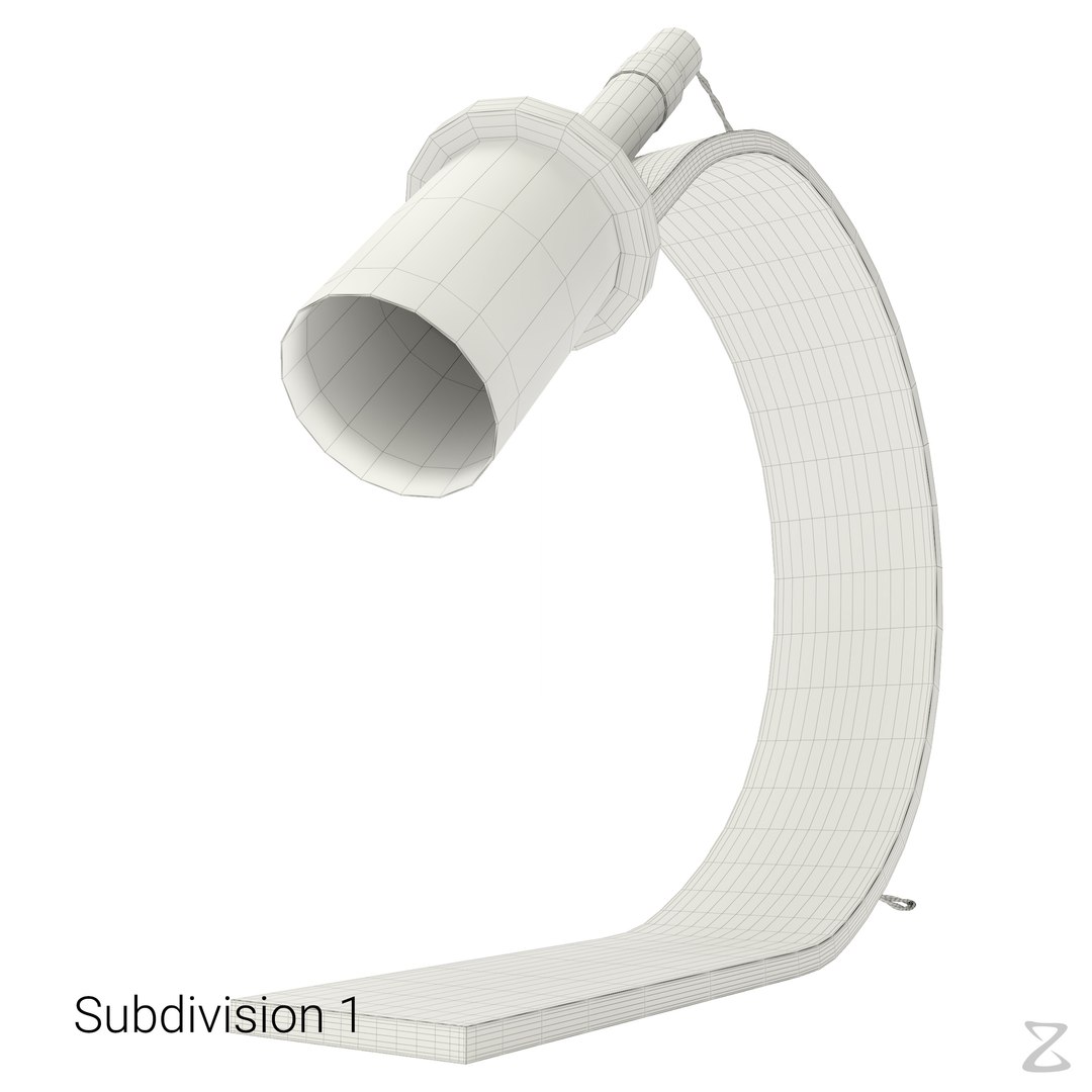 3D Light Table Lamp 3 - TurboSquid 1217263