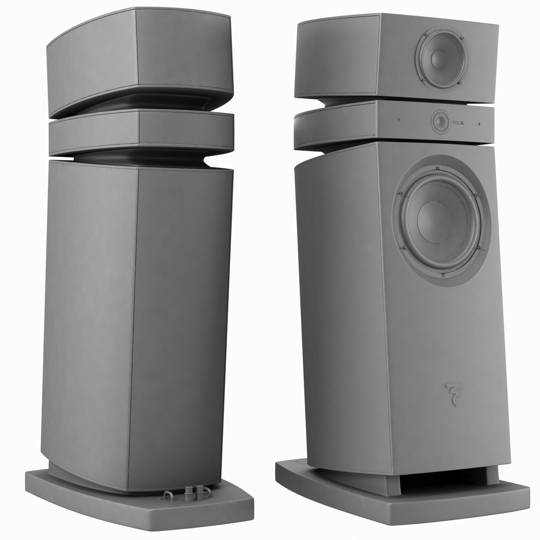 3d Model Of Focal Jmlab Scala Utopia