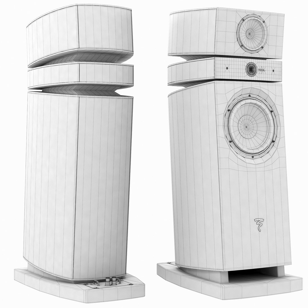 3d Model Of Focal Jmlab Scala Utopia