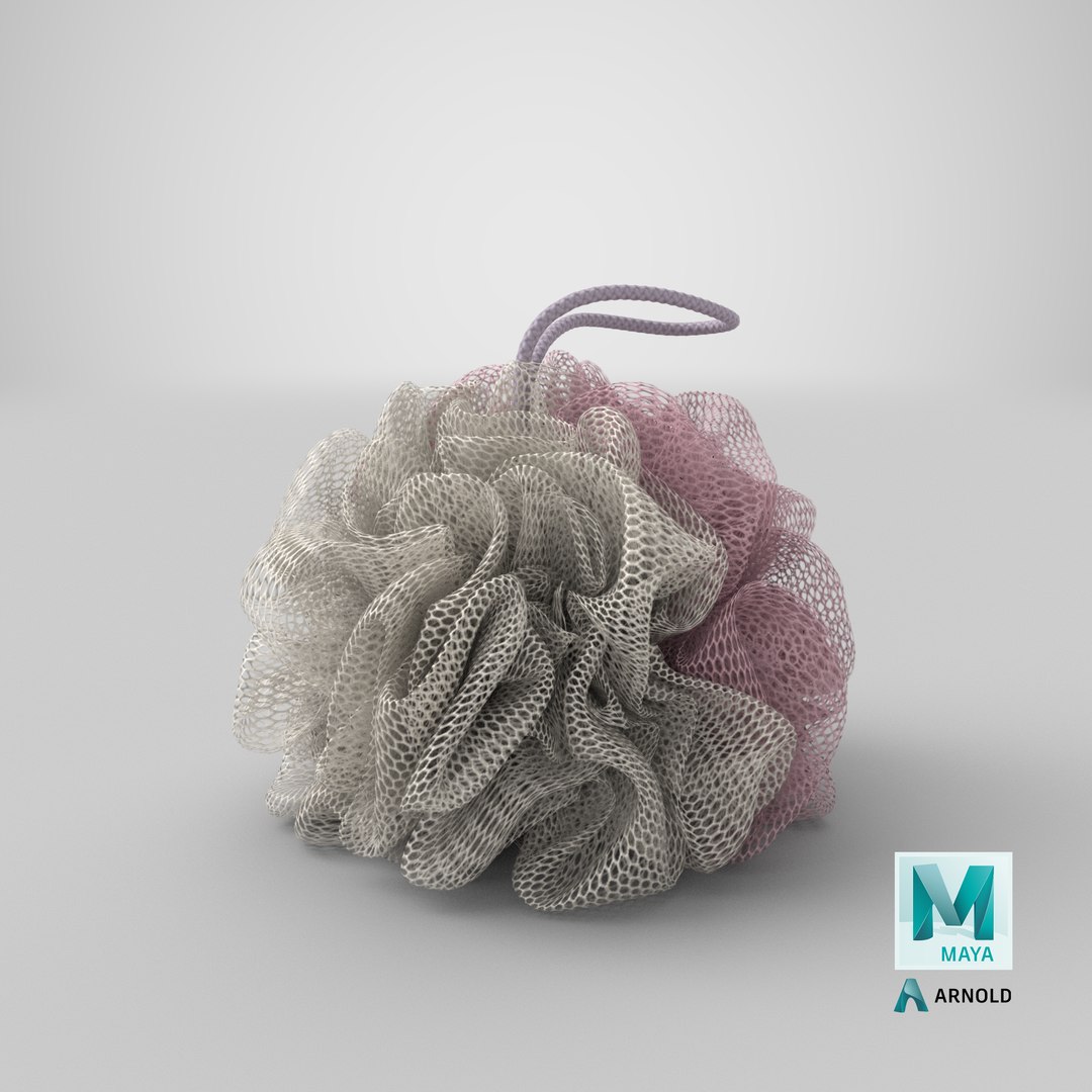 Mesh bath sponge 3D - TurboSquid 1518914