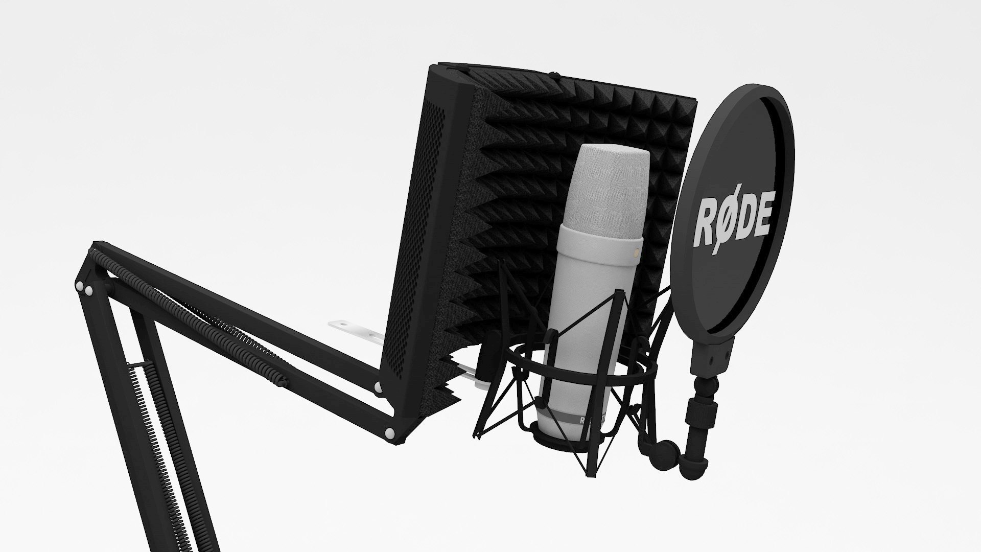 Condenser Microphone 3D Model - TurboSquid 2039012